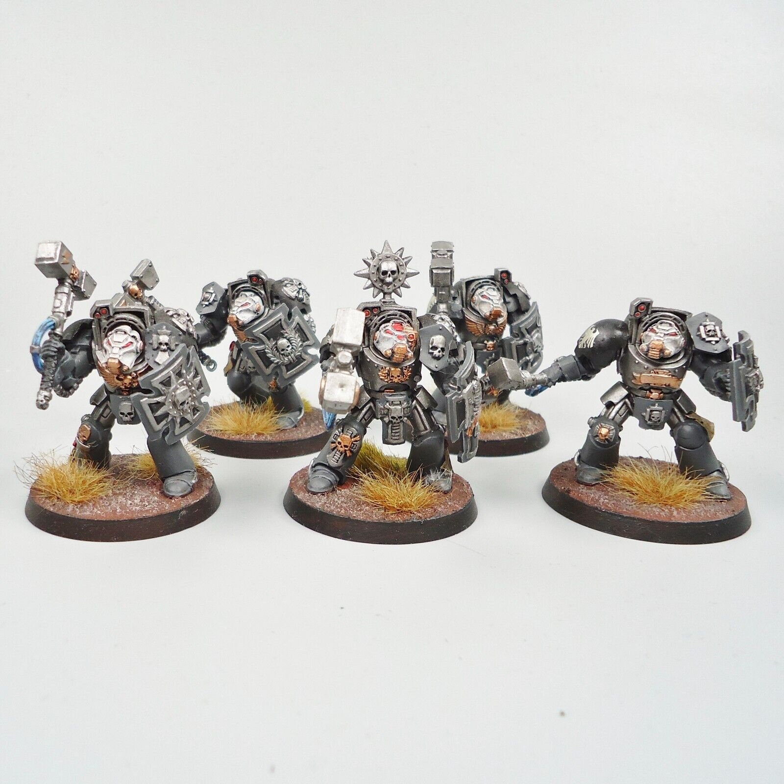 Warhammer 40k Army Space Marines Raven Guard Terminators X5 - Etsy