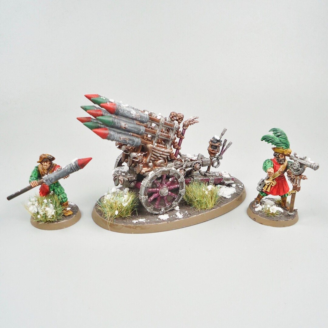 Warhammer Age of Sigmar Army Empire Helstorm Rocket Battery Painted - Etsy