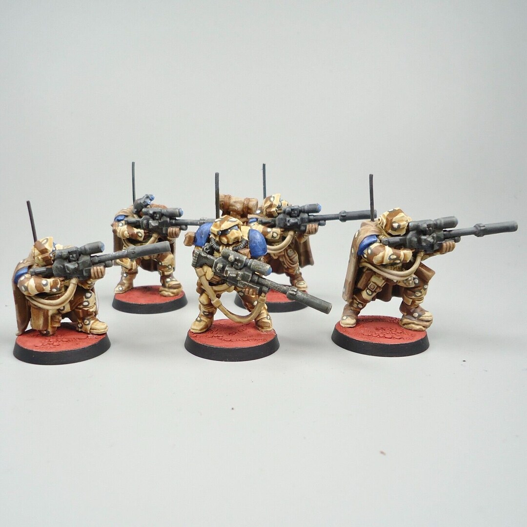 Warhammer 40k Army Space Marines Ultramarines Sniper Scout Squad ...