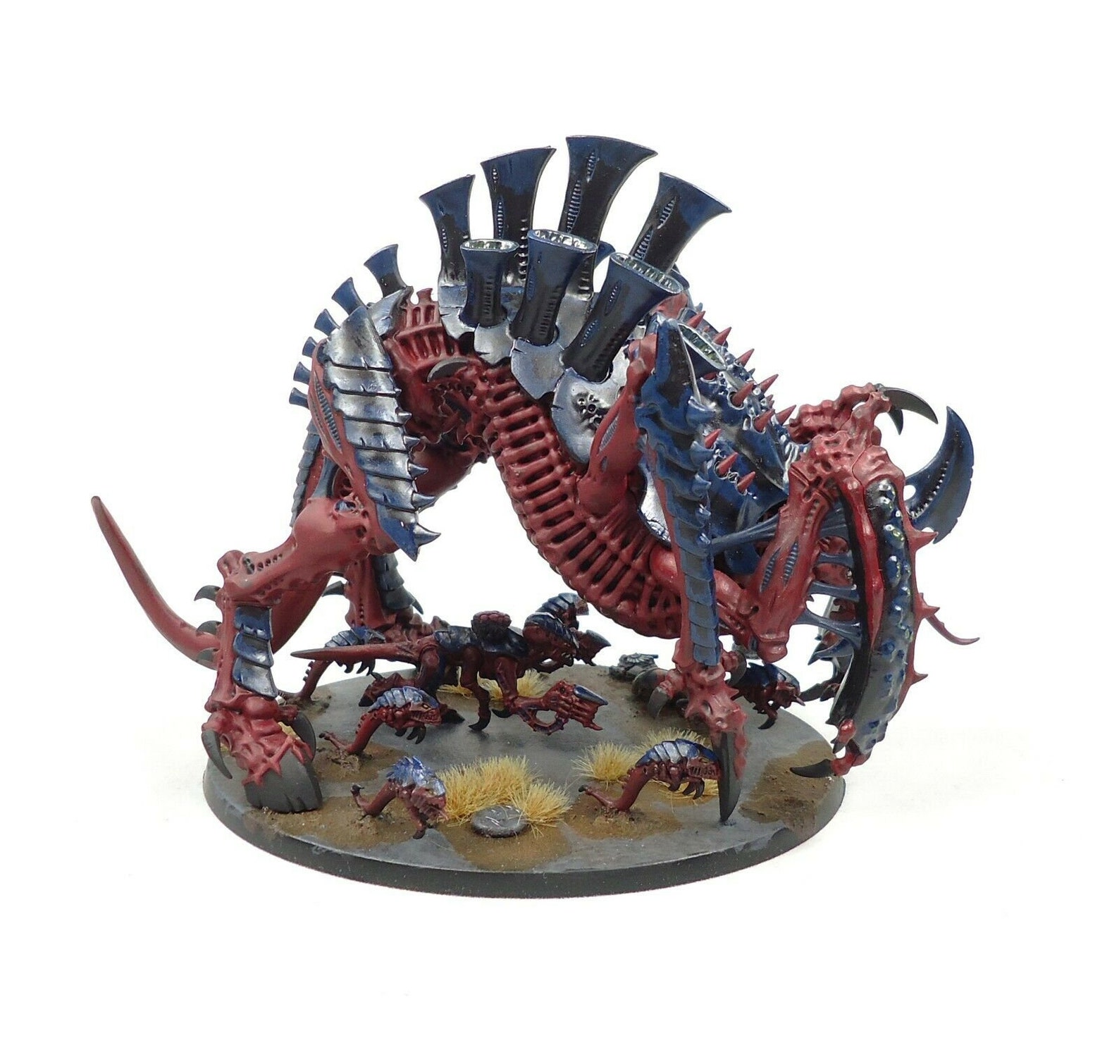 Warhammer 40k Army Tyranid Tyrannofex Painted And Based | Etsy