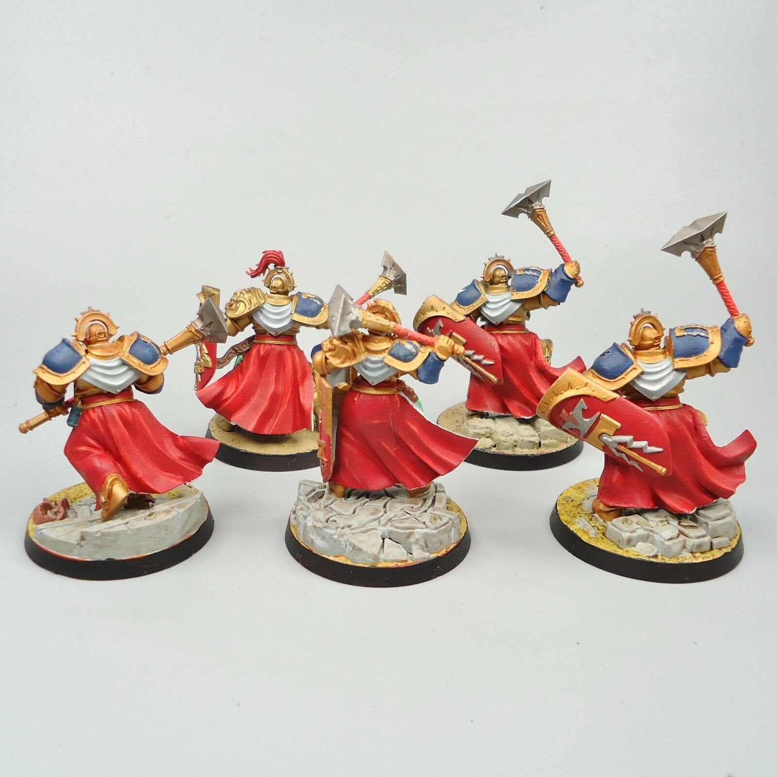 Warhammer Fantasy Age of Sigmar Army Stormcast Eternals Sequitors X5 ...