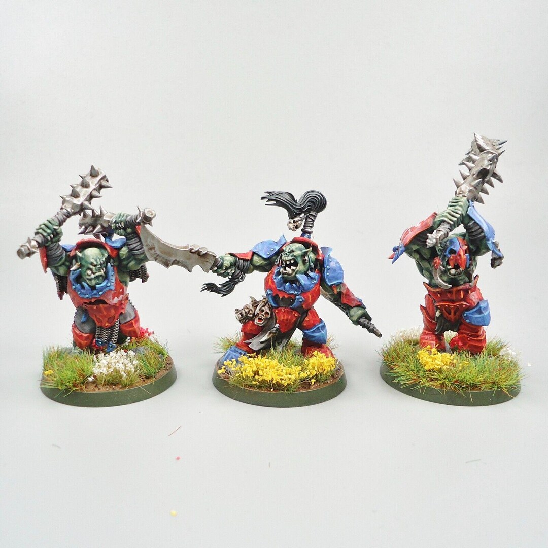 Warhammer Fantasy Age of Sigmar Army Orruk Warclans Ironjawz Morgok's ...