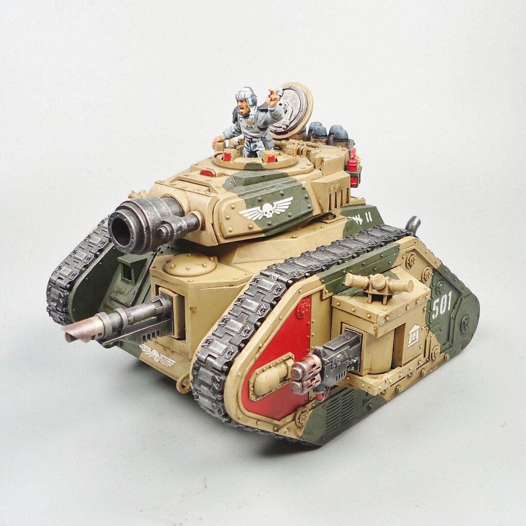 Warhammer 40k Army Astra Militarum Imperial Guard Leman Russ Painted - Etsy