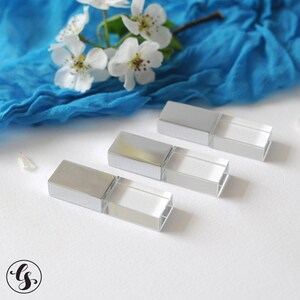 Custom USB Drive Rose Gold Crystal USB Flash Drive, Personalized USB ...