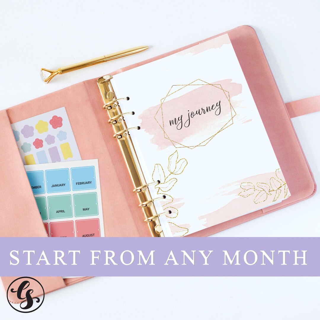 12 Colors Custom Daily Planner 2025-2026, Faux Leather Diary, Dated ...