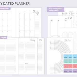 2025 Planner Personalized Daily Weekly Planner Book. Planners for Women ...