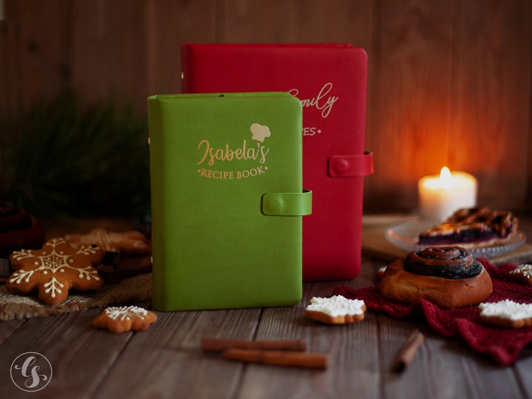 Recipe Book With Dividers Cookbook, Custom Recipe Journal for Mom ...