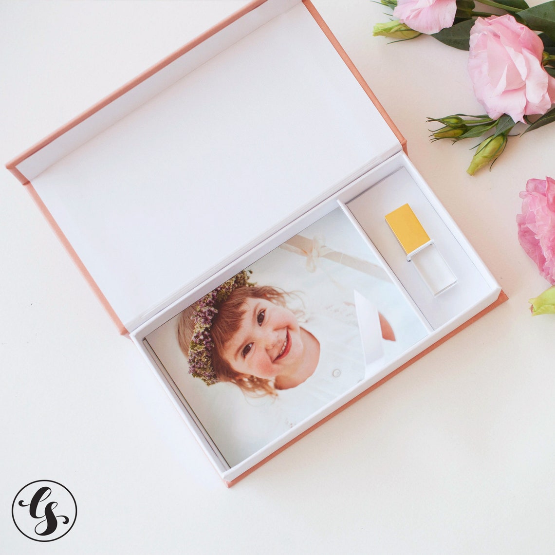 Glass USB Stick & Boudoir Photo Box Photographer Gift For | Etsy