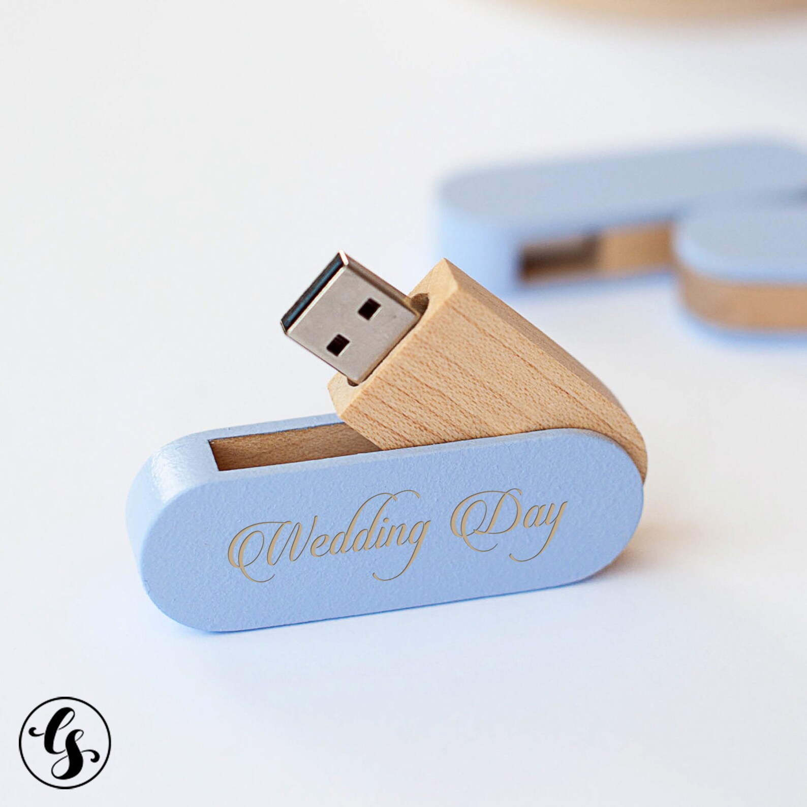 Flash Drive Wood USB Stick Custom USB Memory Stick Wooden USB | Etsy