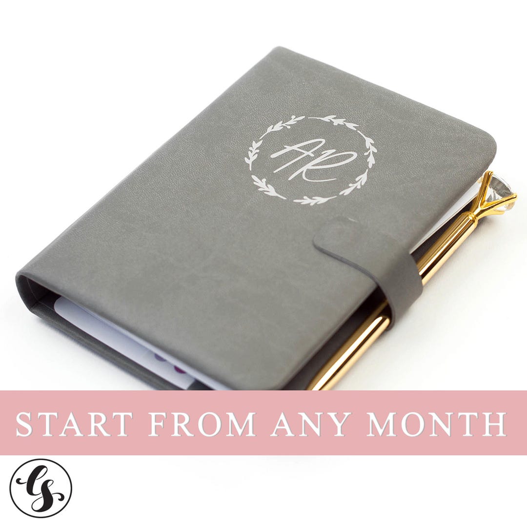 Custom Planner Binder, Mini Planner A6, Personalized Planner 2025-2026 ...