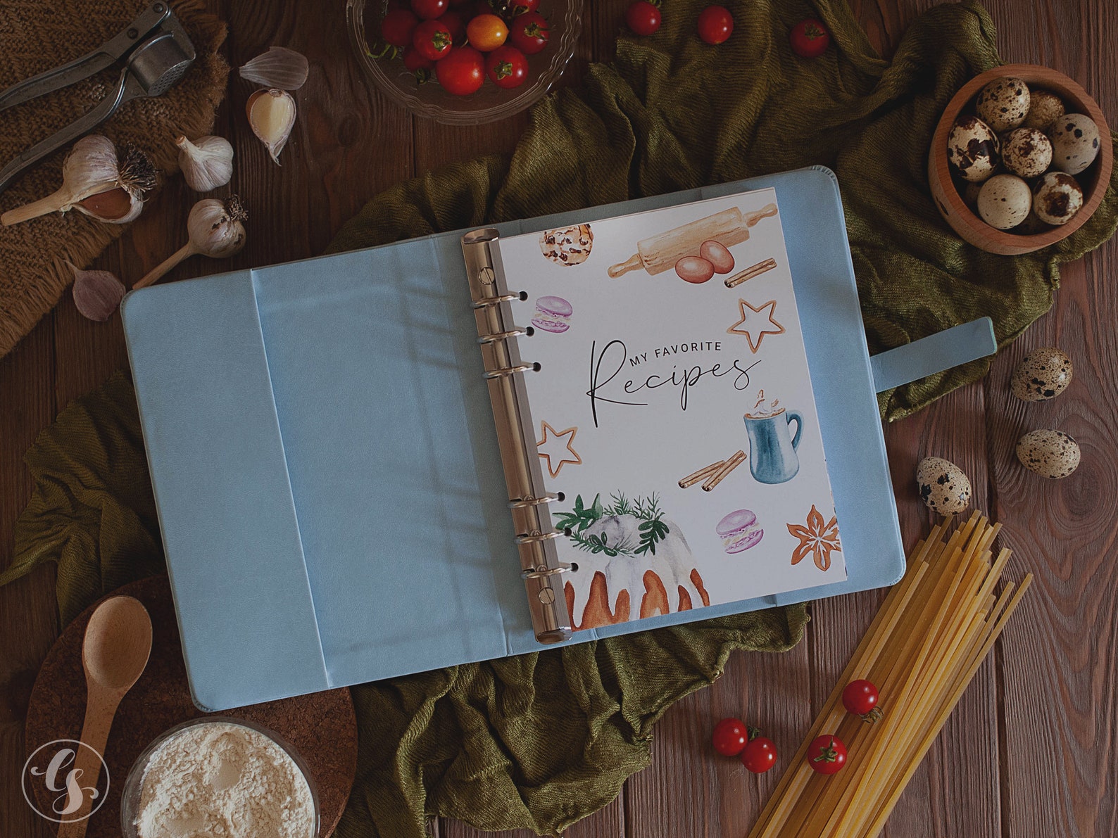 Custom Recipe Book Housewarming Gift for Women, Family Cookbook ...