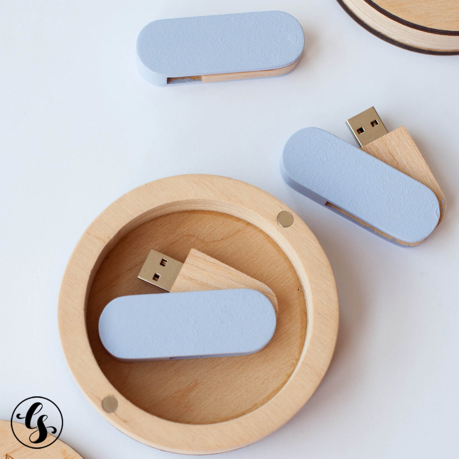 10 Personalized USB and Wooden USB Cases. Engraved USB Box and | Etsy