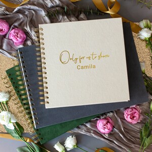 Boudoir Photo Album, Personalized Boudoir Photo Book Gift for Husband ...