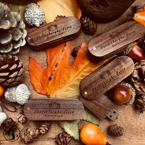 USB Thumb Drive Custom Memory Stick Personalized Wooden - Etsy