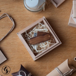USB Thumb Drive Custom Memory Stick Personalized Wooden - Etsy