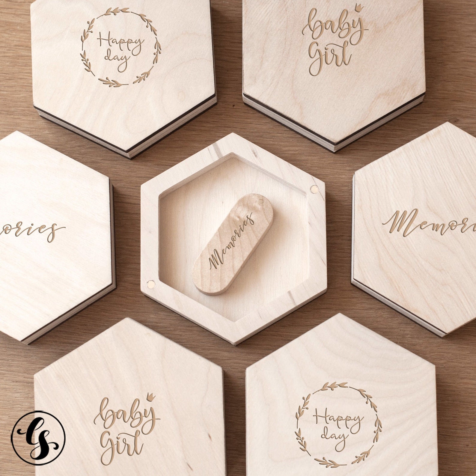 Wedding USB Box & Flash Drive. Wooden Memory Box Custom USB - Etsy