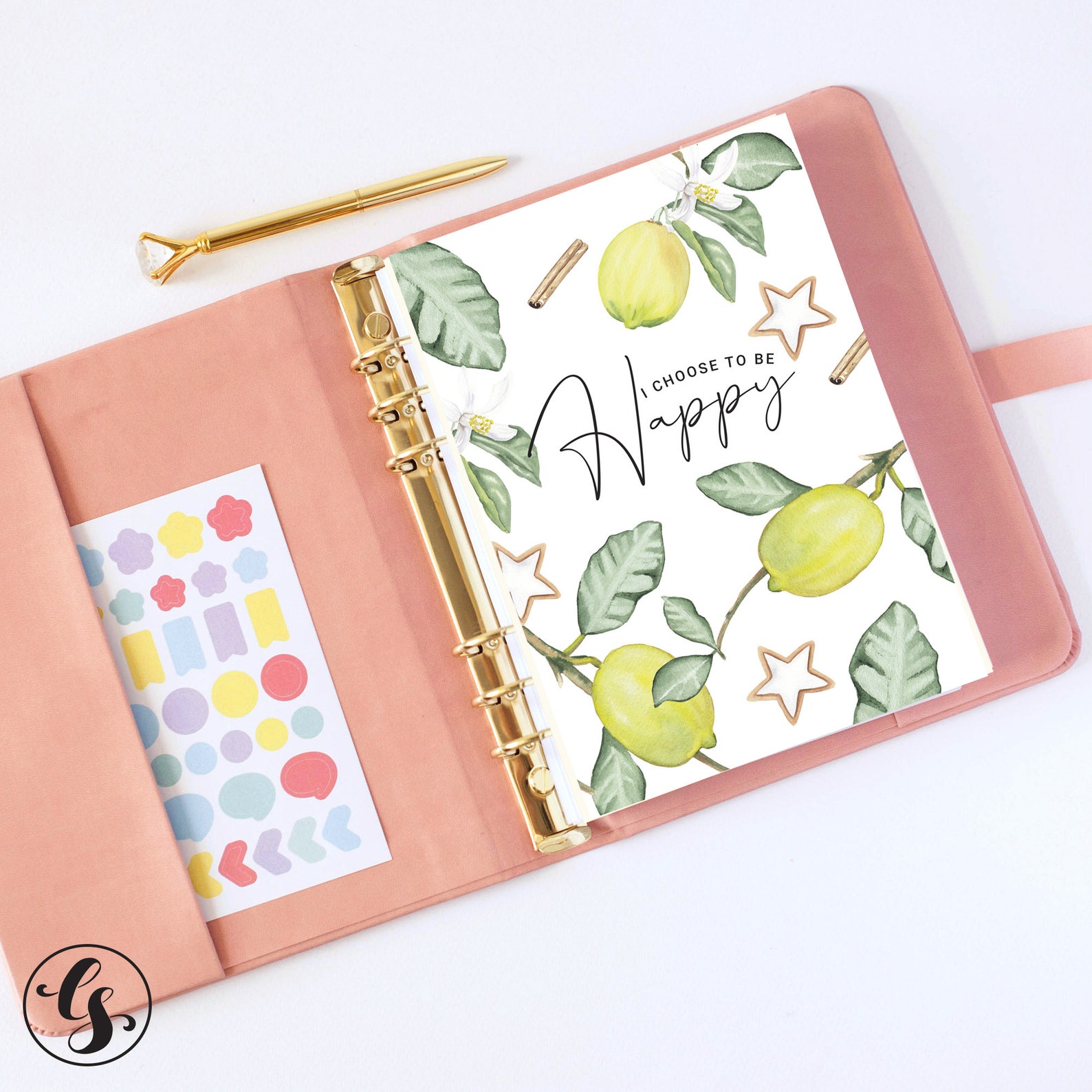 Custom Planner Binder Mini Planner A6 Personalized Diary | Etsy