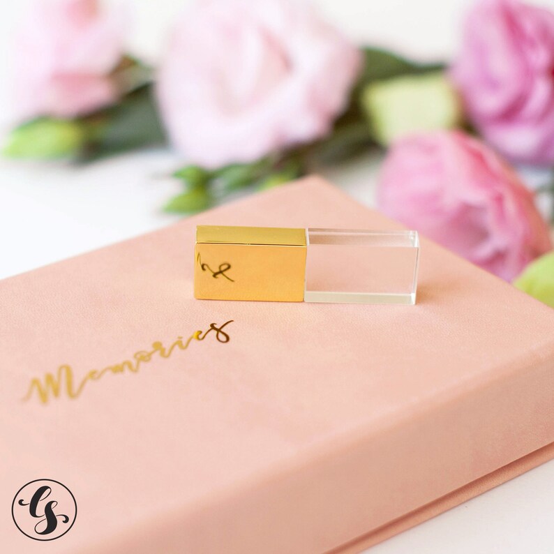 Glass USB Stick & Boudoir Photo Box Photographer Gift for - Etsy