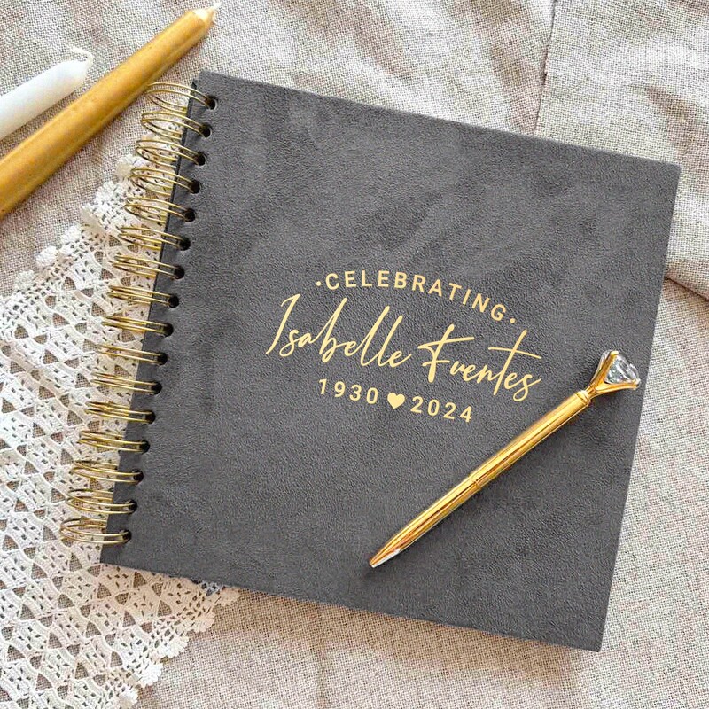 Celebration of Life Memory Book - Etsy