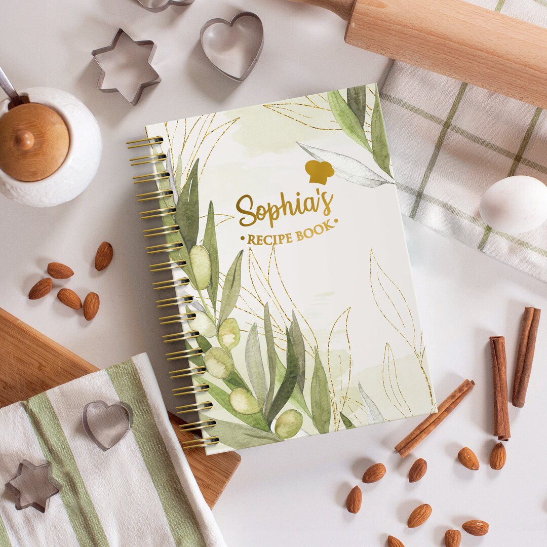 Personalized Family Recipe Book Write In, Blank Cookbook, Recipe ...