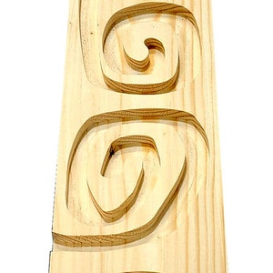 Tiki Wooden Moldings - Tiki Swirl (box of 10) - Etsy