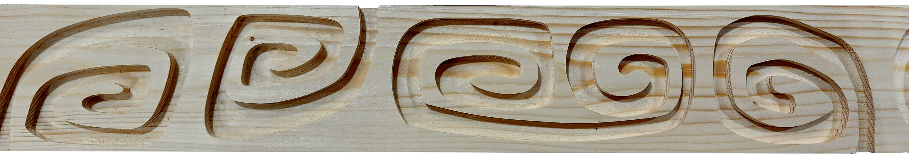 Tiki Wooden Moldings Tiki Swirl box of 10 - Etsy