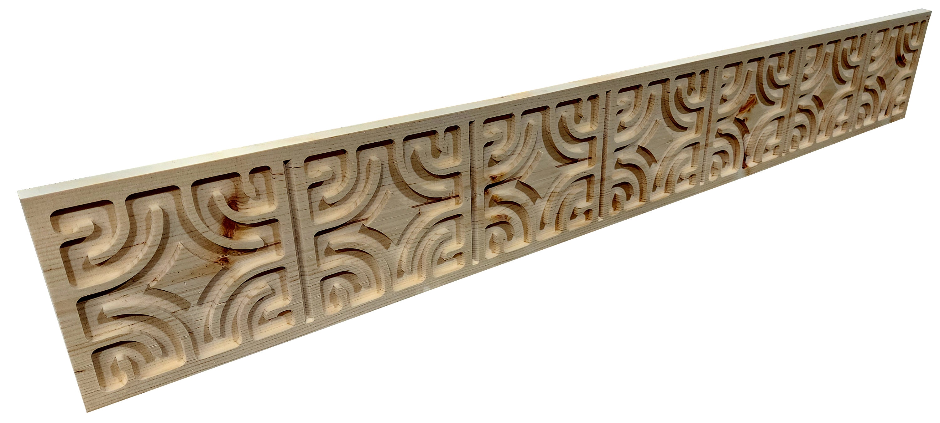 Tiki Wooden Moldings - Jade Breezeway Tile Wide (box of 9) - Etsy