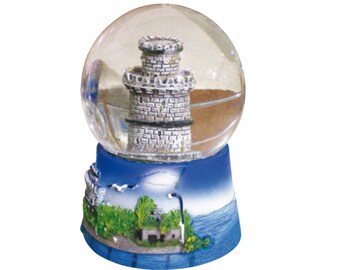 Parthenon Acropolis Snow Globe Snowdome on A Base With Greek - Etsy