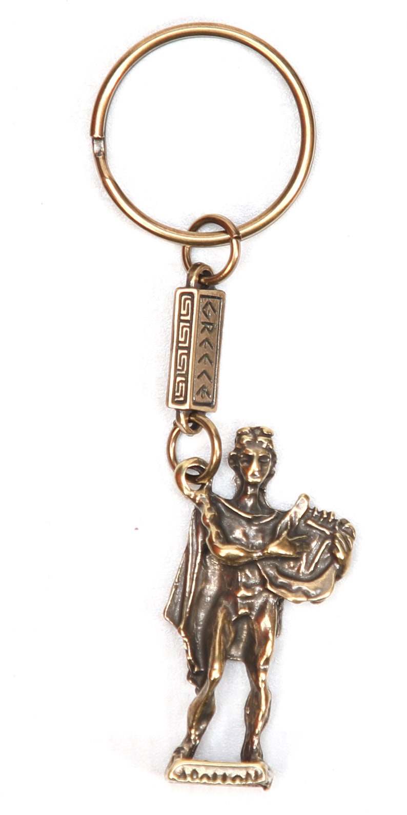 Handcrafted Apollo God Keychain Symbol of Light and - Etsy