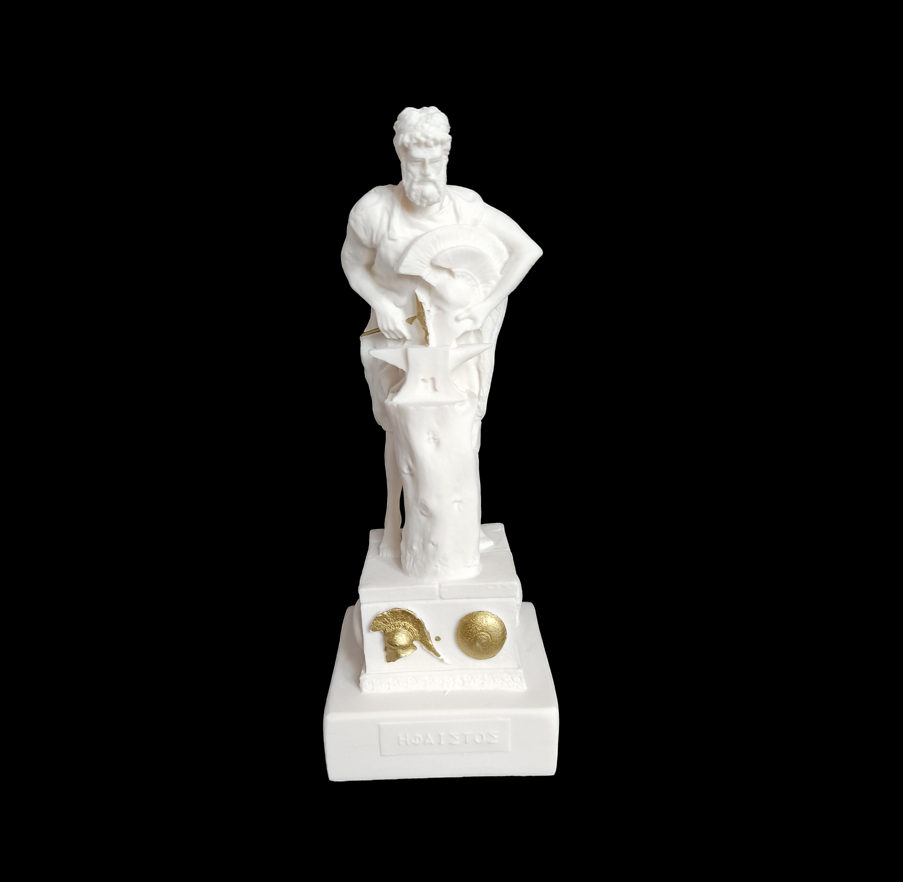 Estatua griega Hefesto Dios Símbolo de poder y creatividad - Etsy México