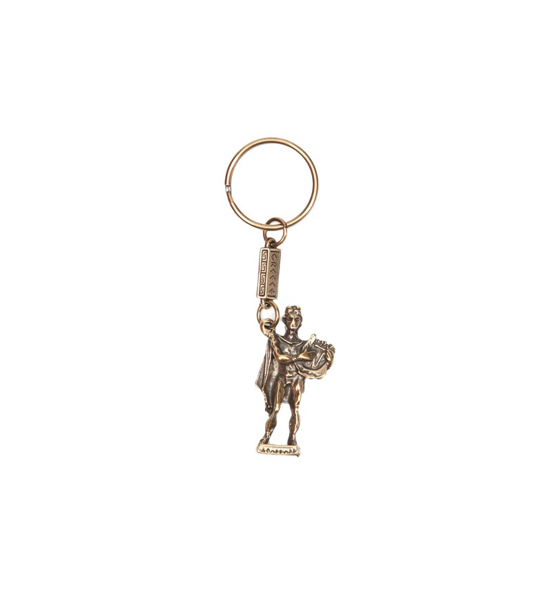 Handcrafted Apollo God Keychain Symbol of Light and - Etsy