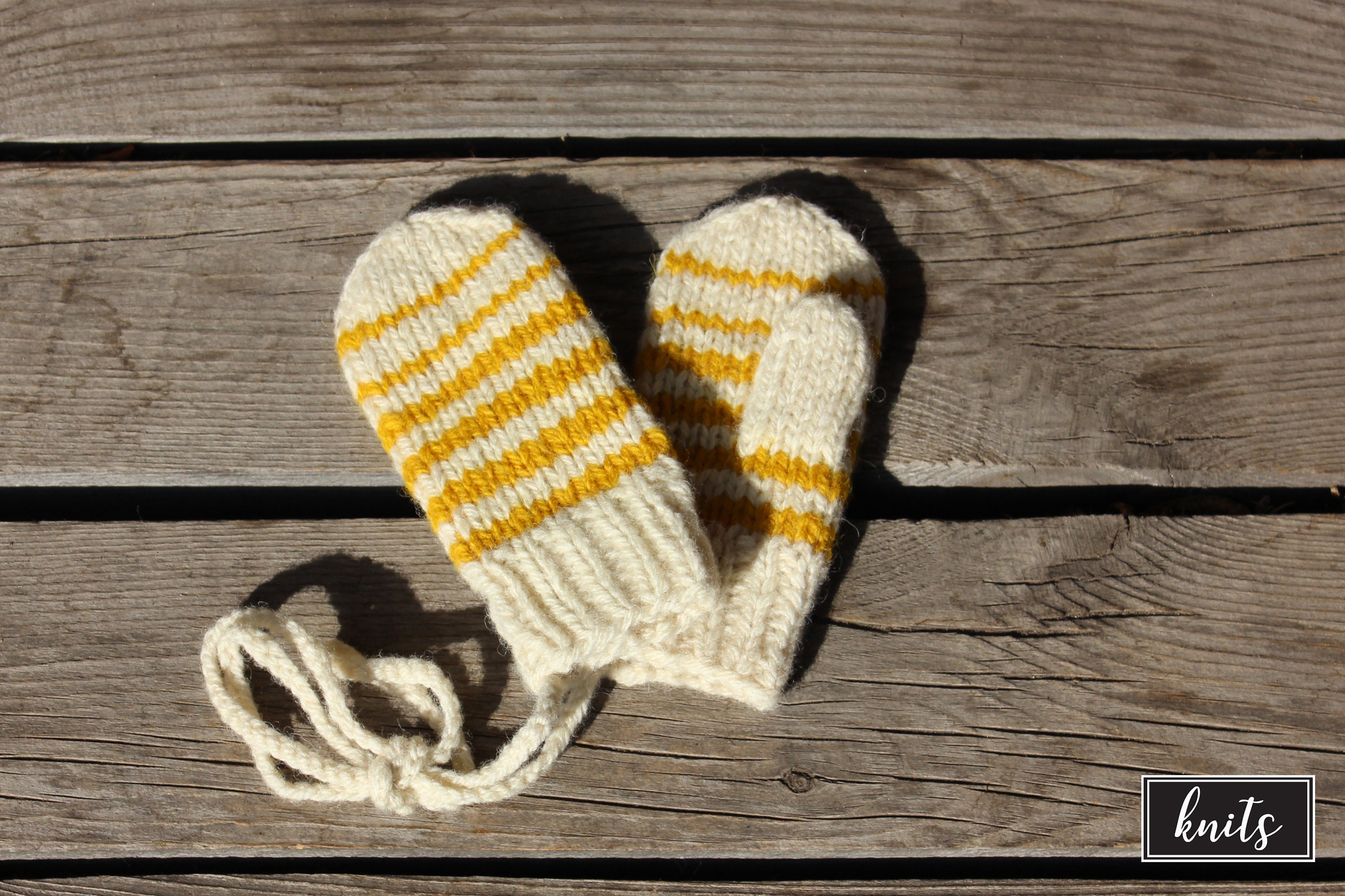 Kids Organic Merino Wool Mittens, Hand Knit Mittens With Love From ...