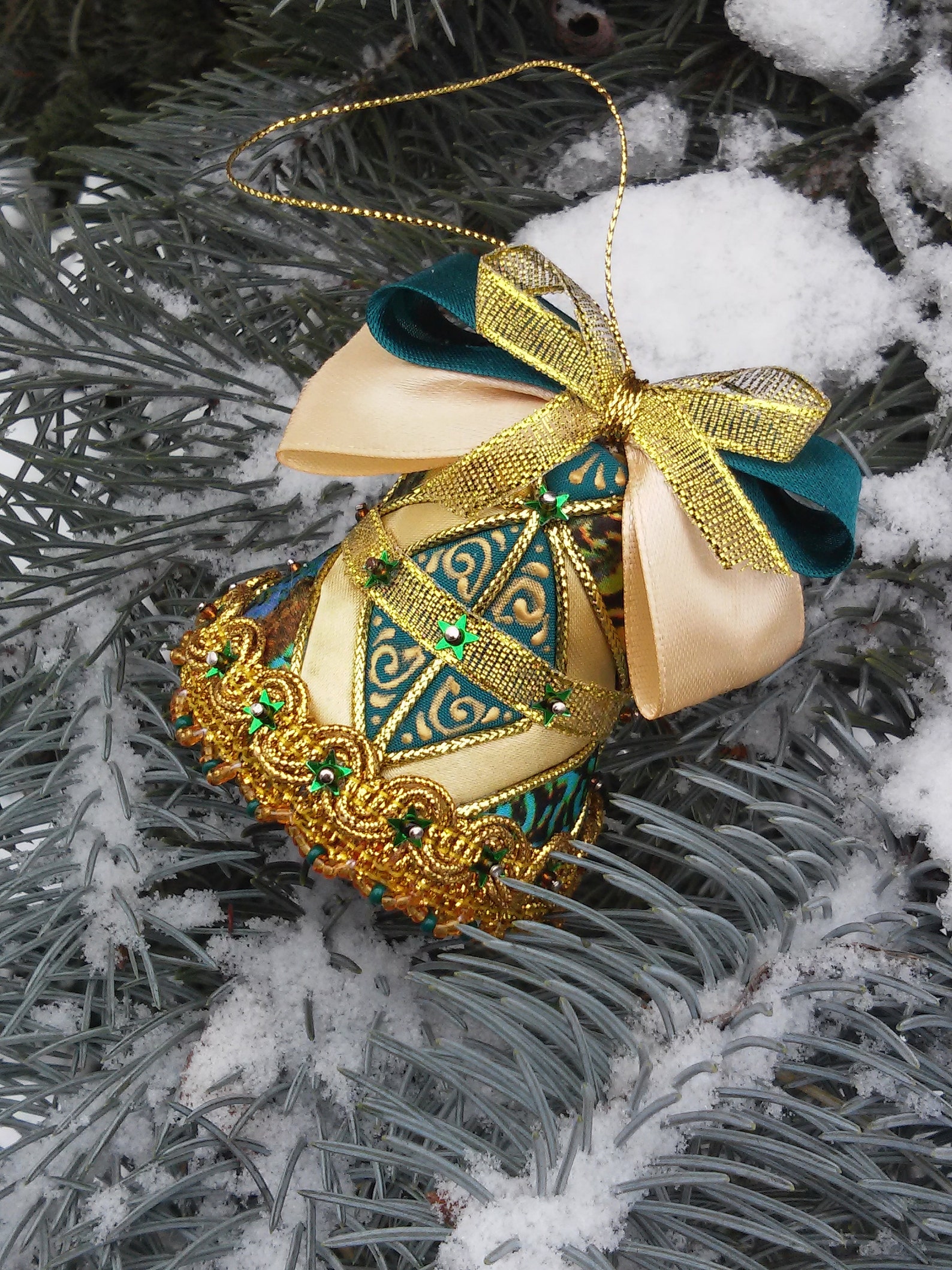 Toy-bell Patchwork ornaments New Year gifts for family Hanging | Etsy