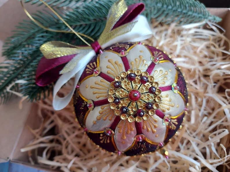 Christmas Baubles Set 4 Pcs Fir-tree Decoration Merry Christmas New ...