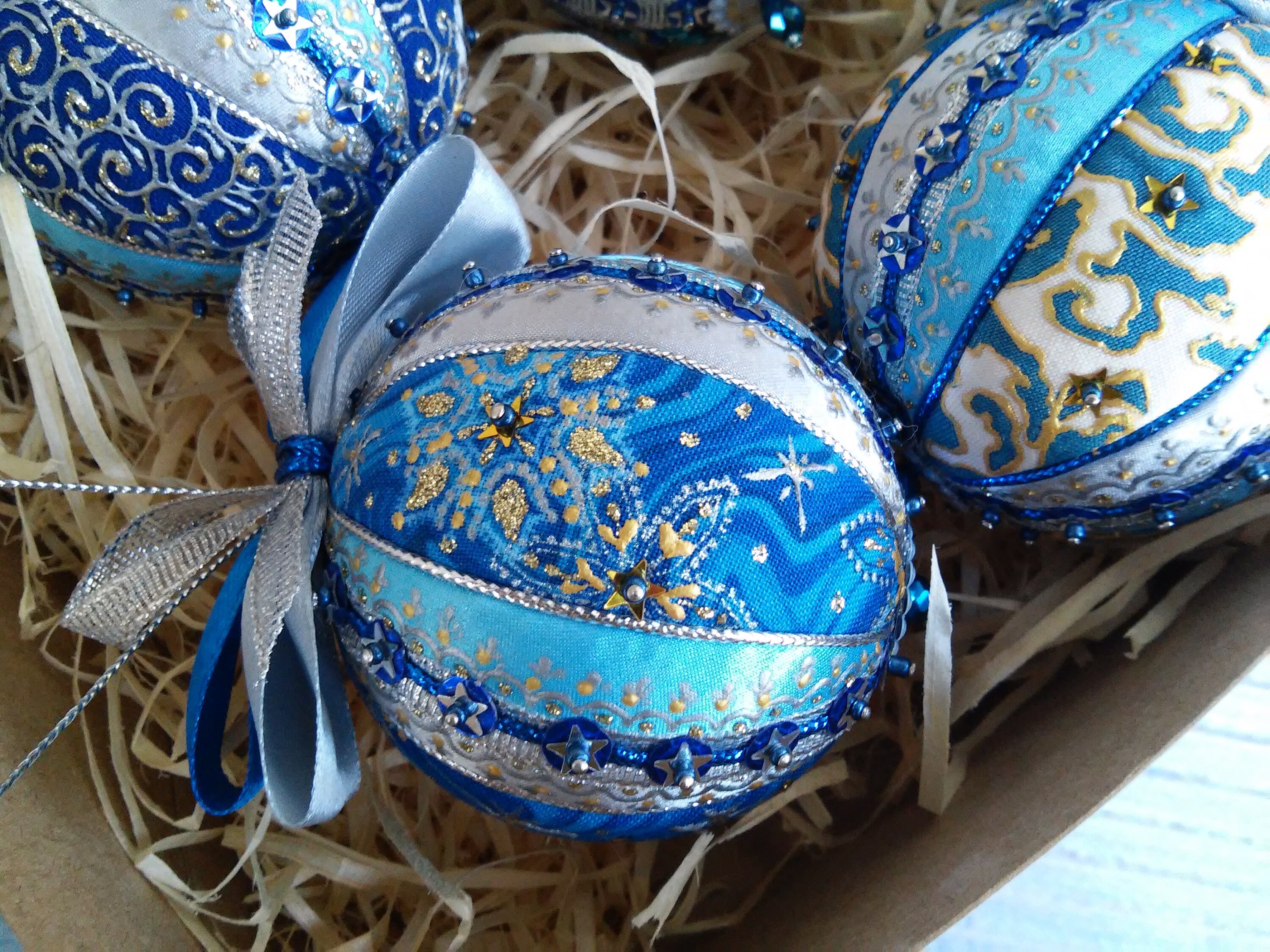 Christmas baubles set 4 pcs Merry Christmas Fir-tree | Etsy