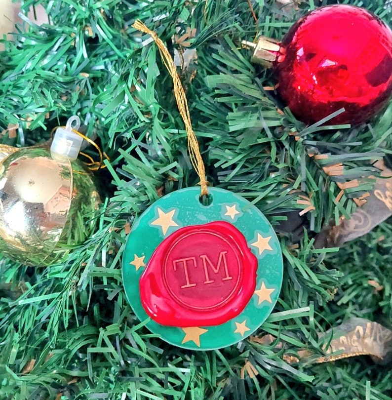 Taskmaster Inspired Wax Seal Christmas Bauble/hanging Decoration. Alex ...