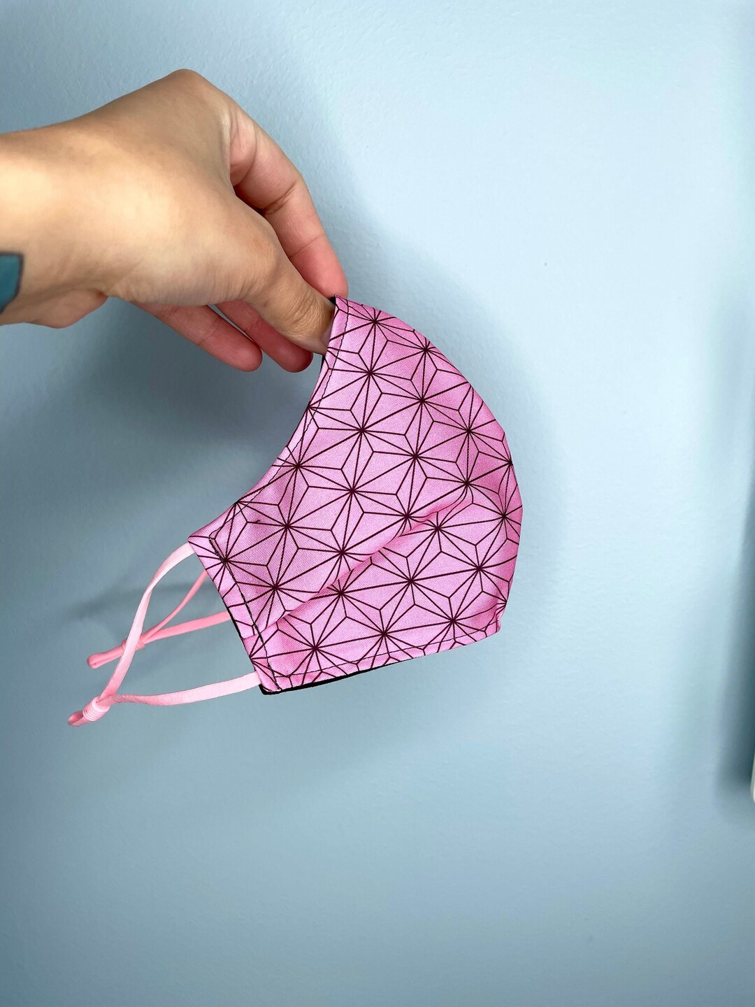 Anime Face Mask, Reusable Face Mask, Handmade Face Coverings, Washable ...