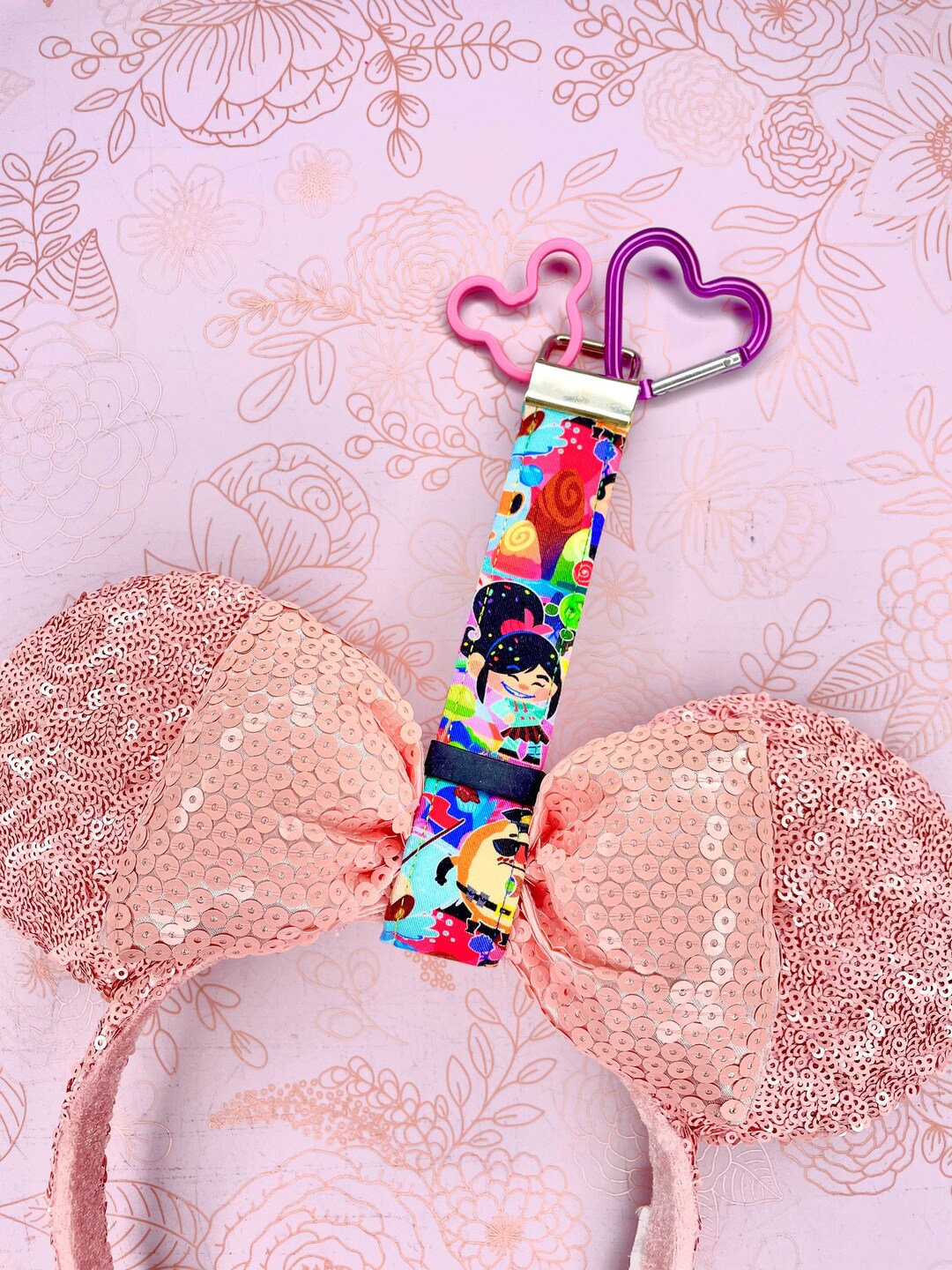 Wreck It Ralph, Mouse Ear Holders, Secure Disney Ears, Handmade Mickey ...
