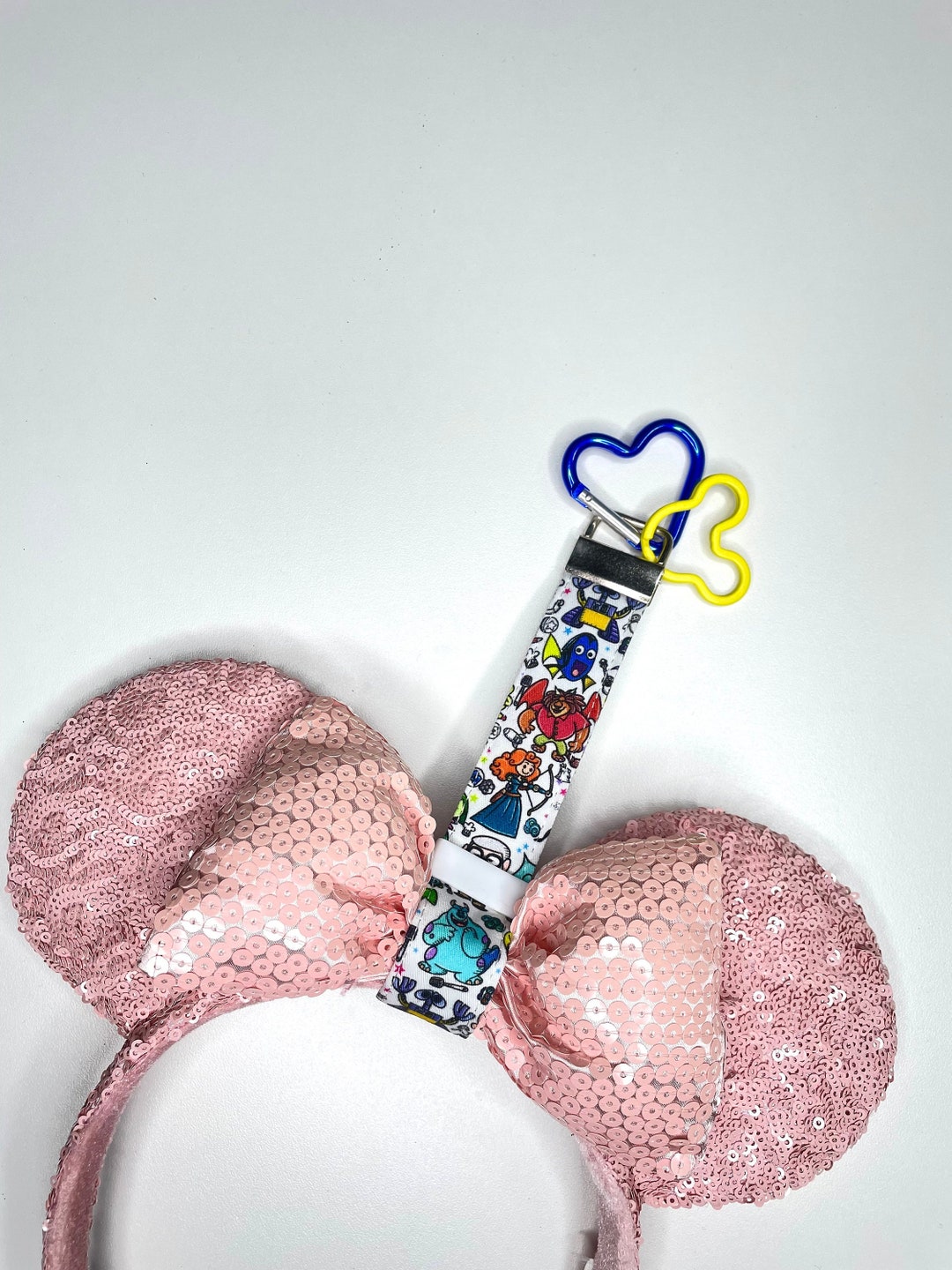 Pixar Mouse Ear Holders, Secure Disney Ears, Handmade Mickey Mouse Ear ...
