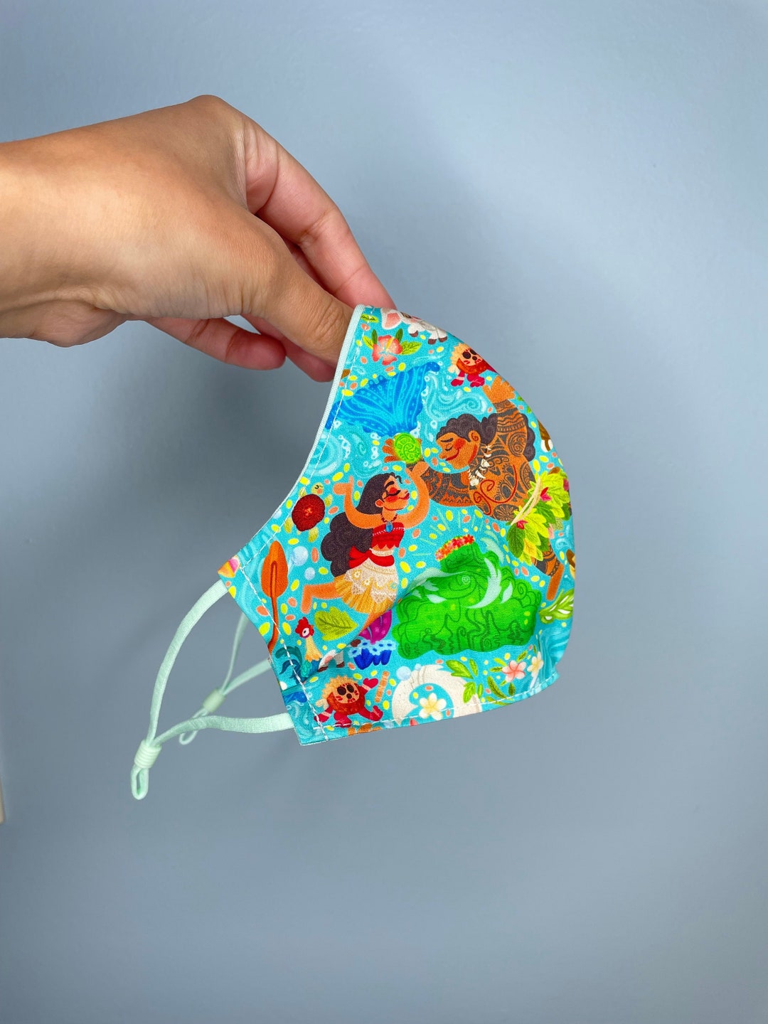 Moana Face Mask, Disney Inspired Face Mask, Reusable Face Mask ...