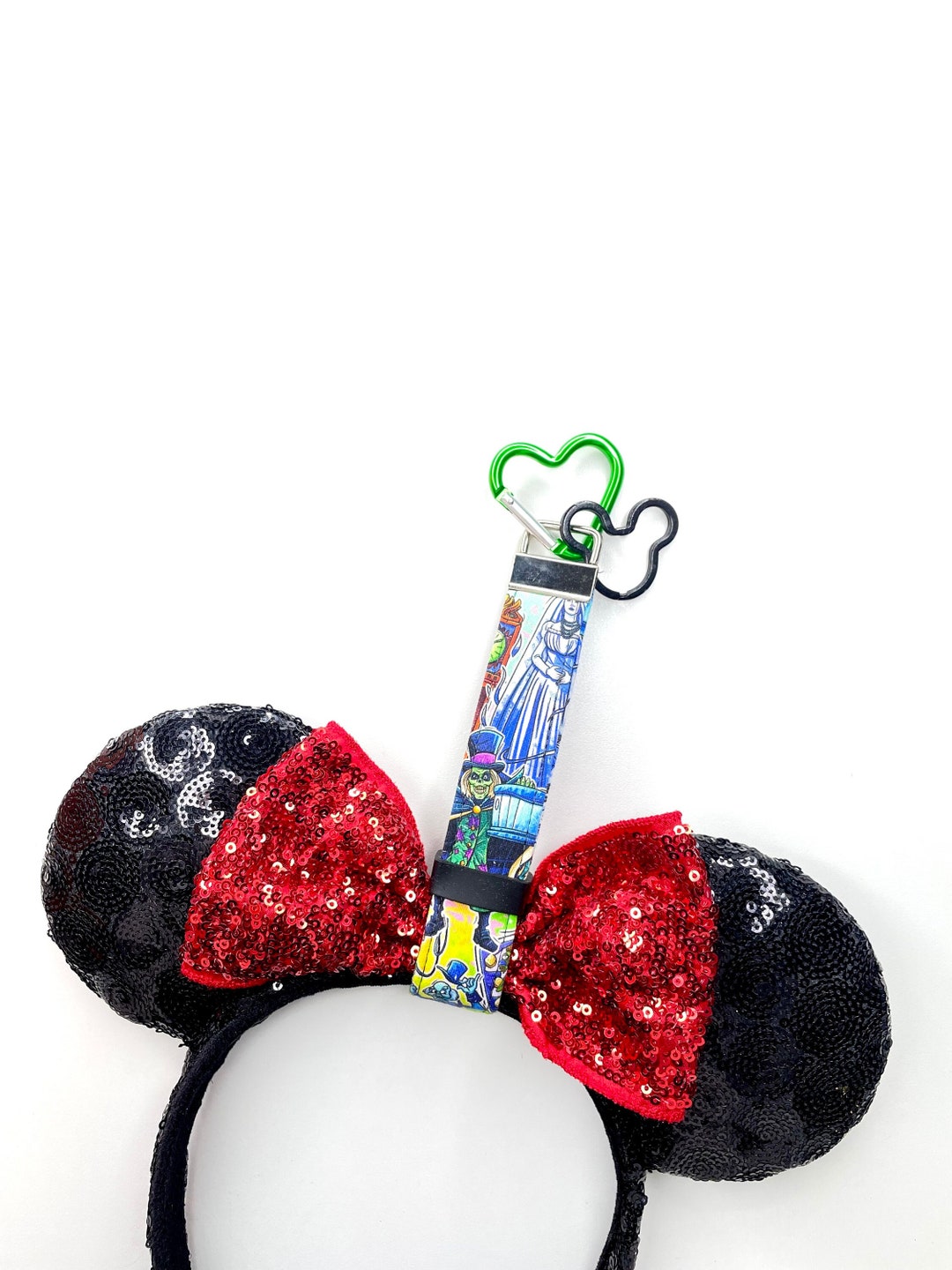 Haunted Mansion, Mouse Ear Holders, Secure Disney Ears, Handmade Mickey ...