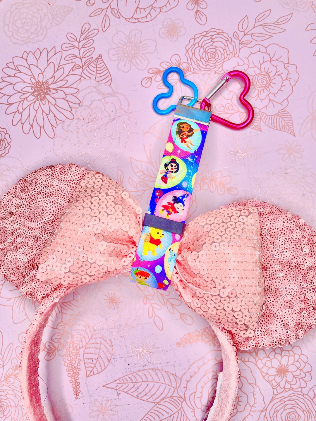 Disney's Characters, Mouse Ear Holders, Secure Disney Ears, Handmade ...