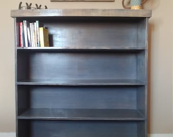 Rustic bookcase | Etsy