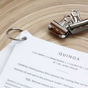 Instant Pot Recipe Cards: Pressure Cooker Staples - Instant Pot Meals ...