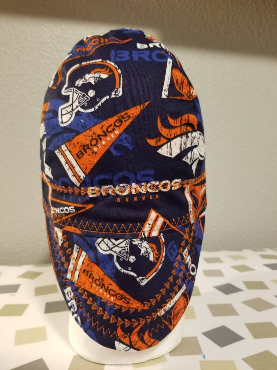 Reversible Broncos Football Welding Cap Fitters Cap - Etsy