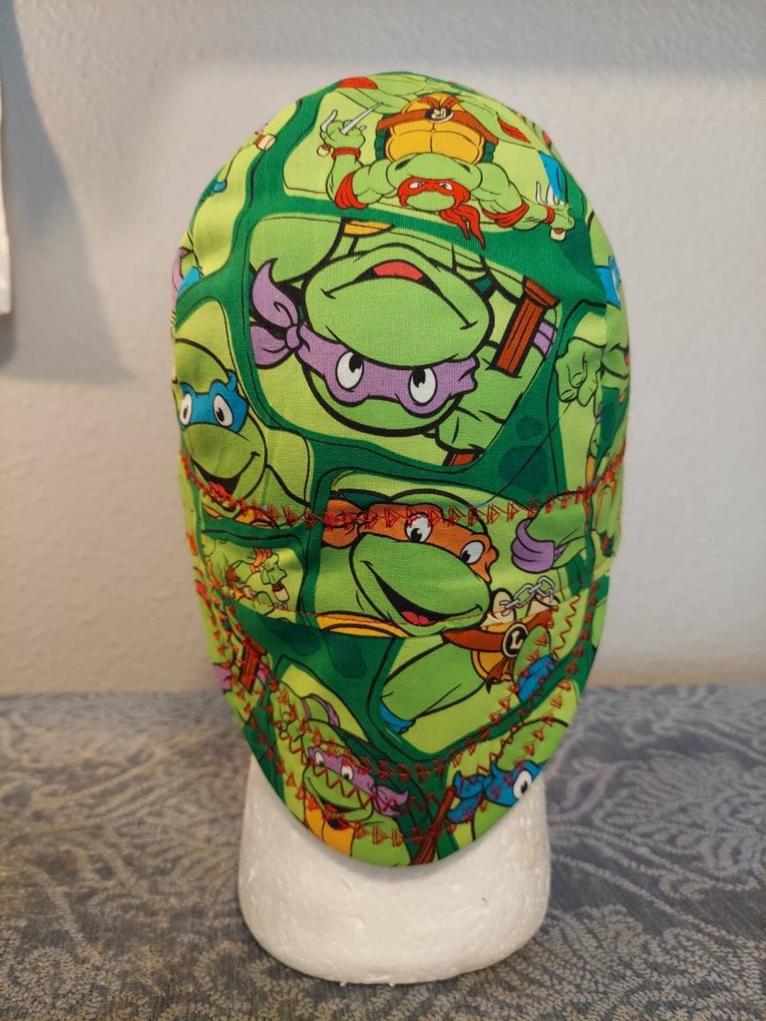 Reversible Green Ninja Turtles Welding Cap/ Pipefitters Cap/welders ...