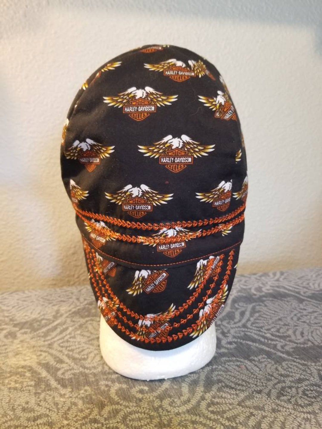 Reversible Harley Davidson Mini Winged Badges/ Welders Cap/ Pipfitters ...