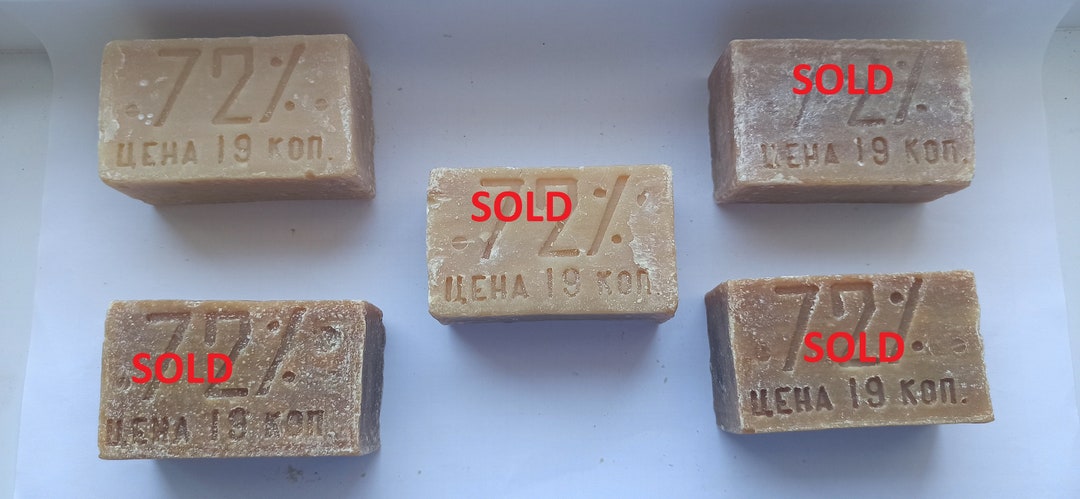 USSR Rare Soviet Union Soap, Natural Animal Fats, 1980s Vintage - Etsy