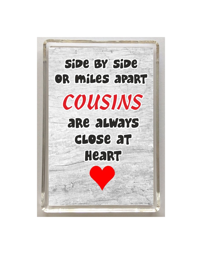Side by Side or Miles Apart Cousins Are Always Close at Heart - Etsy
