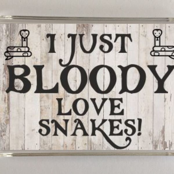 I Love Snakes - Etsy